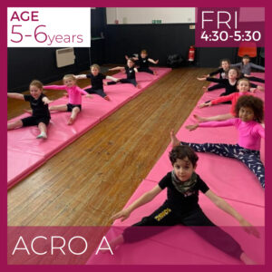 Acro A (Friday) - TFX Performing Arts Academy: Welcome to TFX