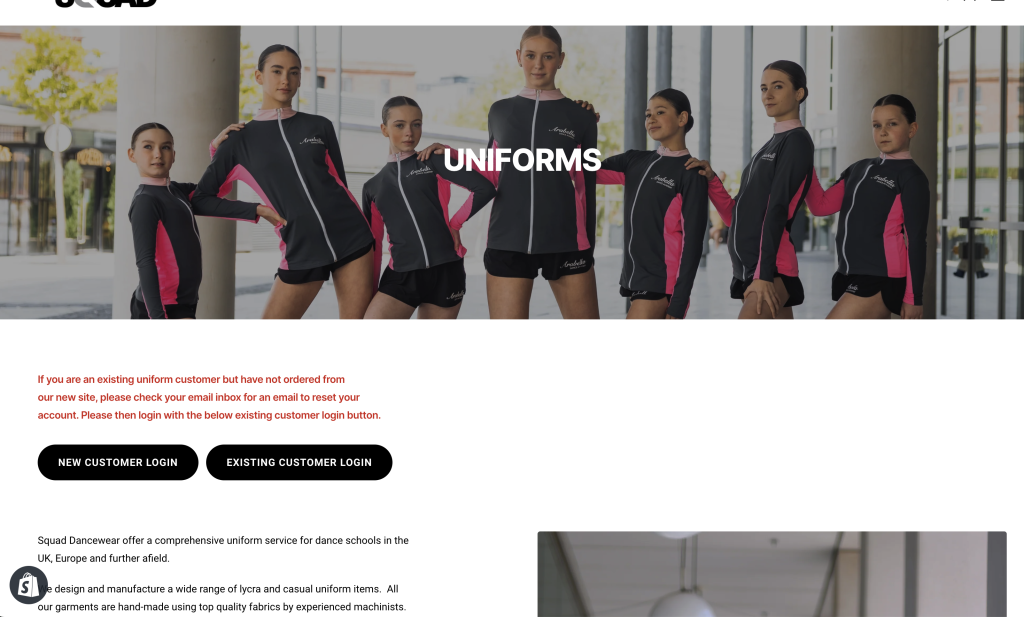 Uniform - SQUAD DANCEWEAR - TFX Performing Arts Academy: Welcome to TFX